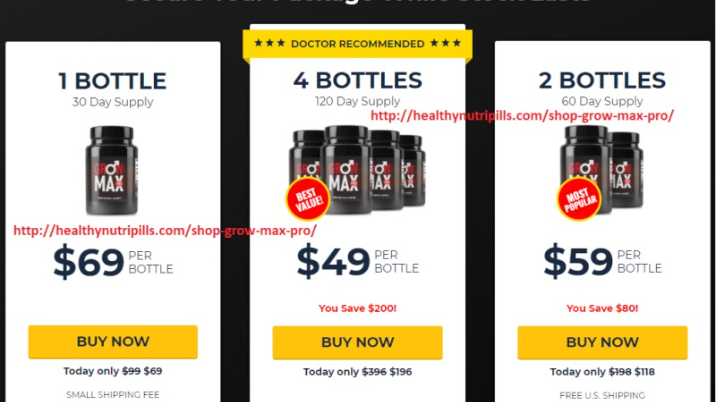 Grow Max Pro - Reviews (Male Enhacement Pills) - Hype.News: Free online ...