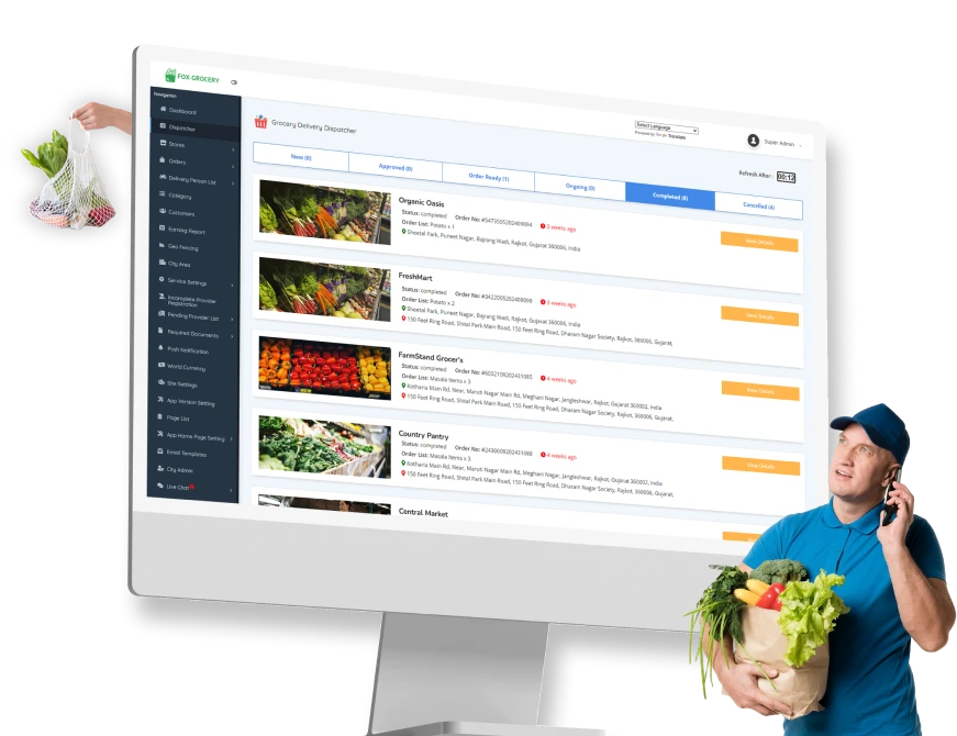 White Label Fox Launches Advanced On-Demand Grocery Delivery App with ...